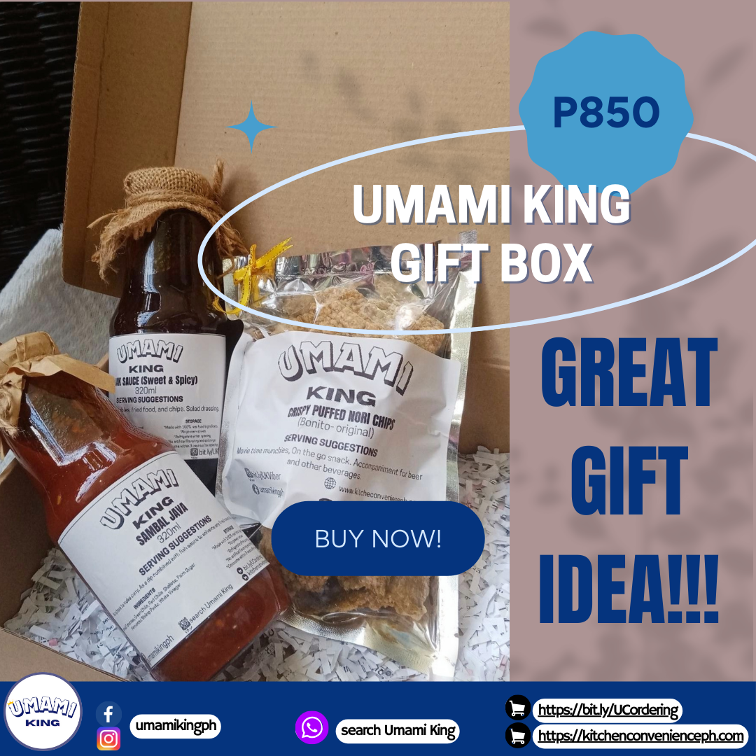 UMAMI KING GIFT BOX – Kitchen Convenience: Ingredients & Supplies Delivery