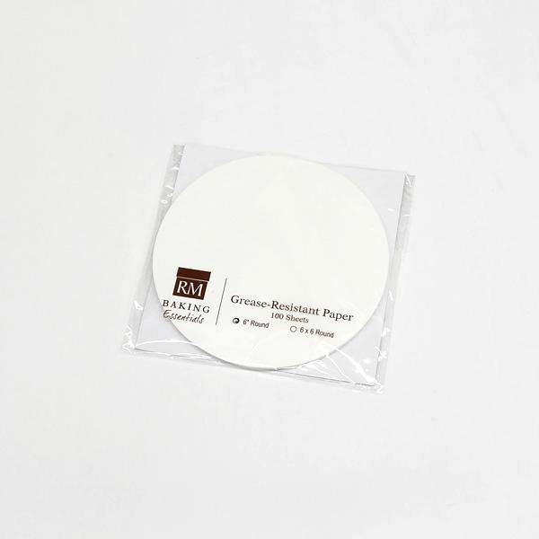 6″ Round Grease Resistant Paper - 100's precut – Kitchen Convenience ...