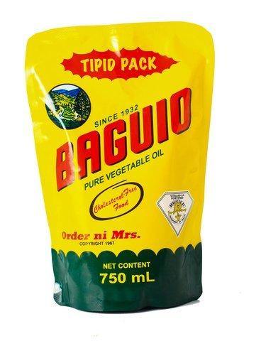 BAGUIO COOKING OIL STAND UP POUCH 750ML (U) – Kitchen Convenience ...