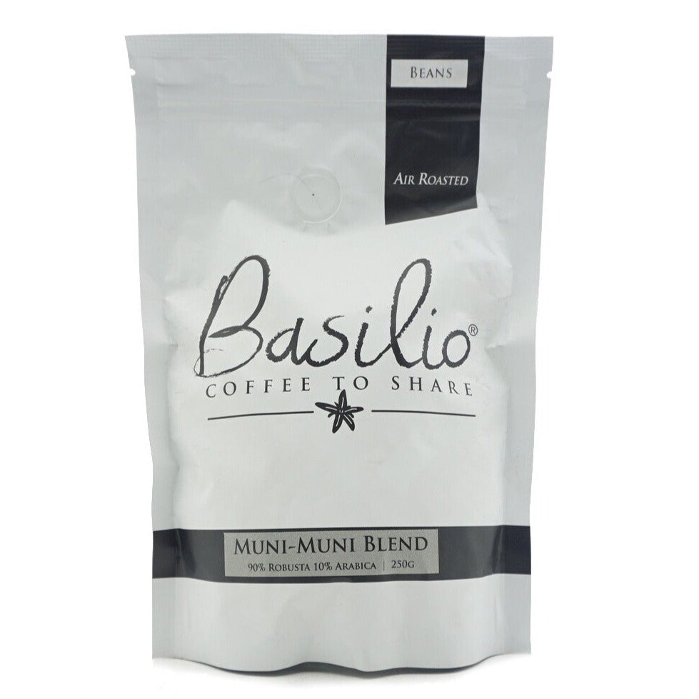 BASILIO MUNI-MUNI BLEND BEANS COFFEE 250G (Co) – Kitchen Convenience ...