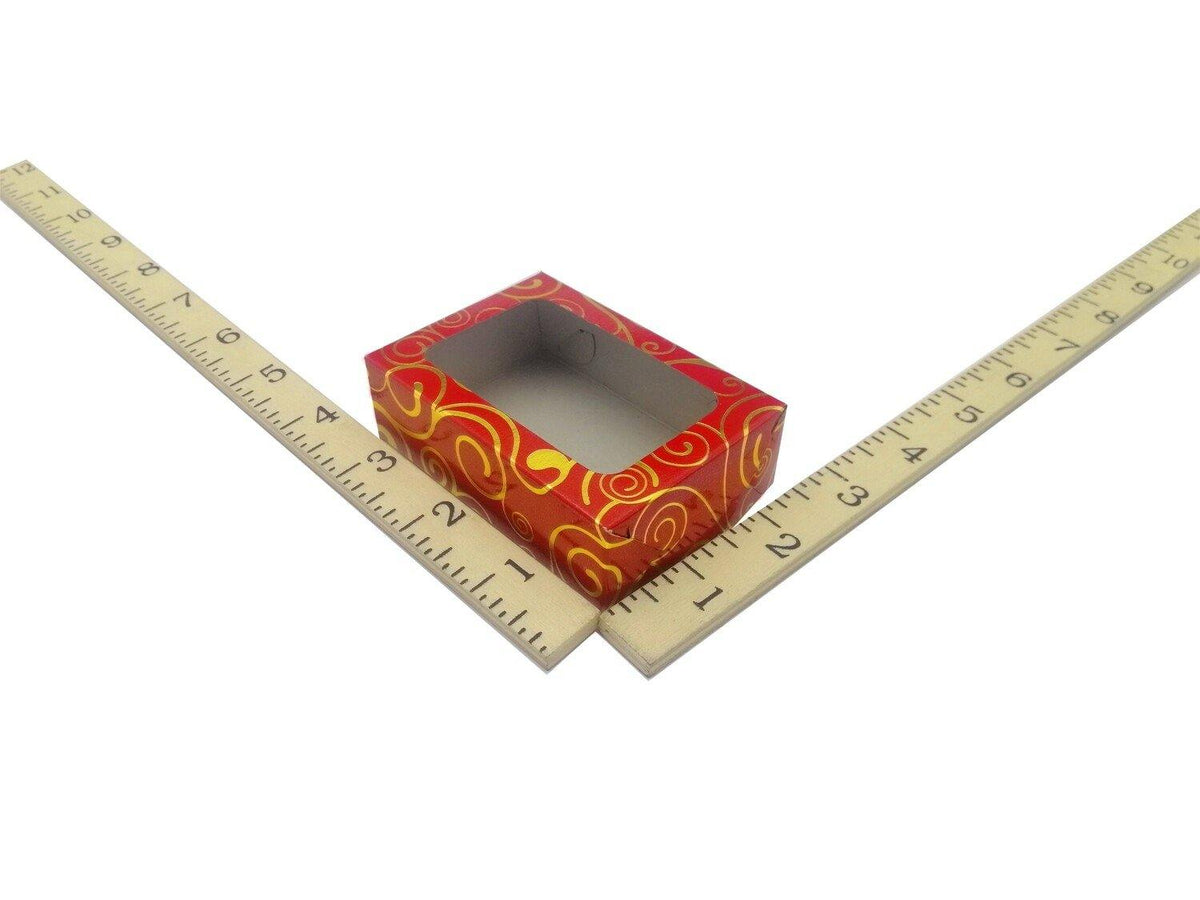 2 1/4 X 3 1/4 X 1 BOX TT-SWIRL STAMP 20'S (avail Red or Gold) – Kitchen ...