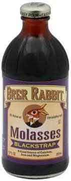 BRER RABBIT MOLASSES BLACKSTRAP 12 OZ (U) – Kitchen Convenience ...