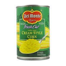 DEL MONTE CREAM STYLE CORN 425G (U) – Kitchen Convenience: Ingredients ...