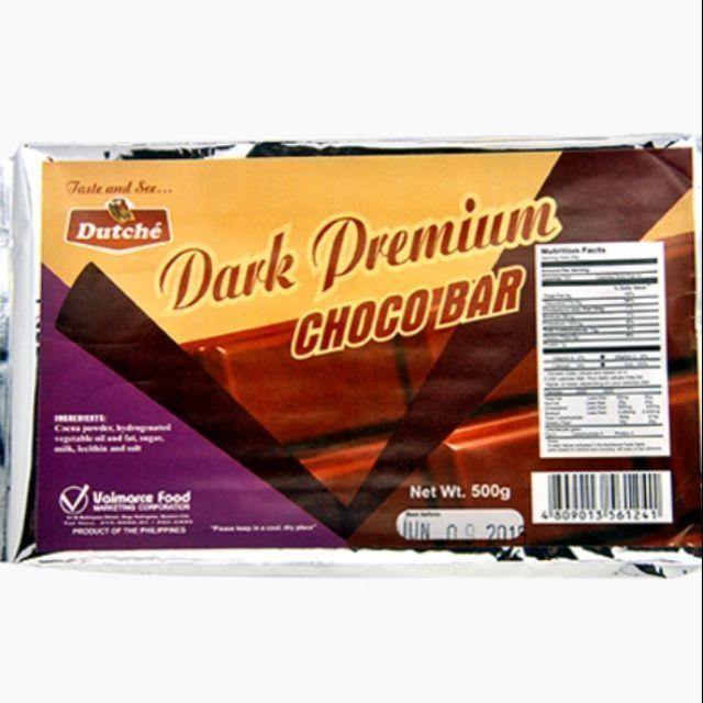 DUTCHE PREMIUM CHOCOLATE BAR 500G (U) – Kitchen Convenience ...
