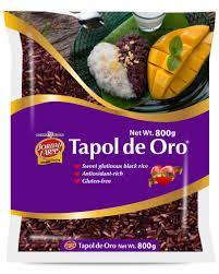 JORDAN FARM TAPOL DE ORO SWEET GLUTINOUS BLACK RICE 800G (U) – Kitchen ...