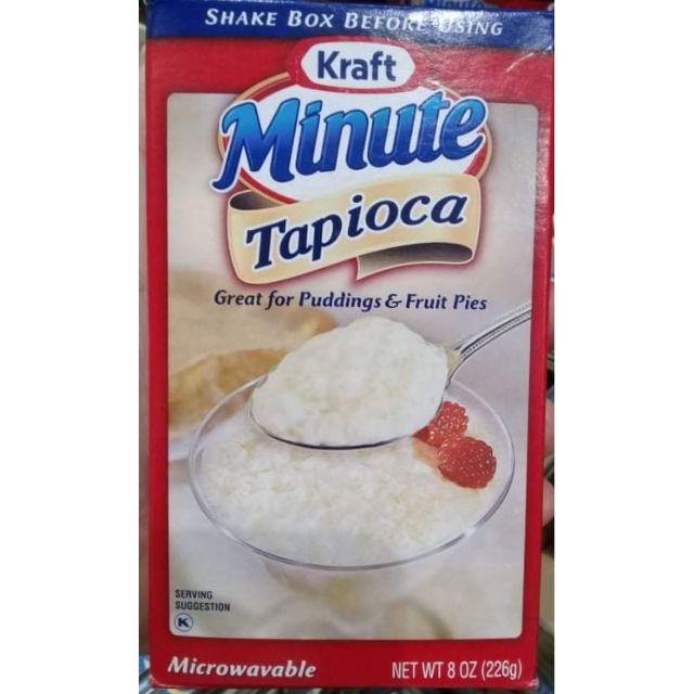 KRAFT MINUTE TAPIOCA 8OZ (U) – Kitchen Convenience: Ingredients ...