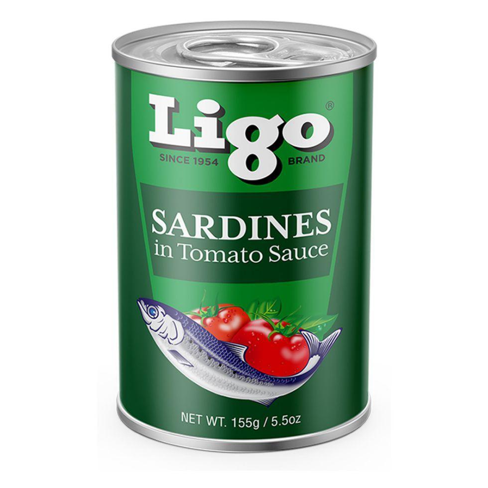 LIGO SARDINES IN TOMATO SAUCE 155G – Kitchen Convenience: Ingredients & Supplies Delivery
