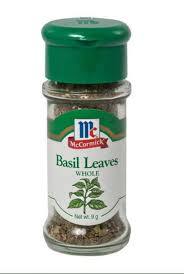 MCCORMICK BASIL LEAVES WHOLE 9G (U) – Kitchen Convenience: Ingredients ...