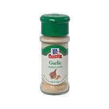MCCORMICK GARLIC GRANULATED 45G (U) – Kitchen Convenience: Ingredients ...