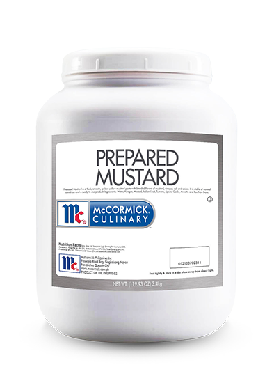 MCCORMICK PREPARED MUSTARD 3.4KG (U) – Kitchen Convenience: Ingredients ...
