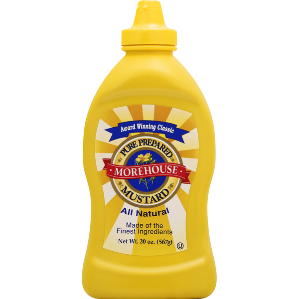 MOREHOUSE PURE PREPARED MUSTARD 20OZ/567G (U) – Kitchen Convenience ...