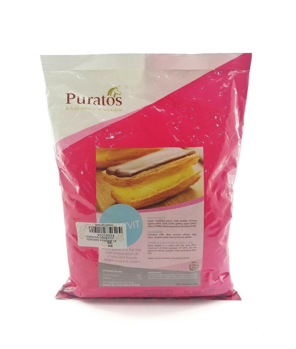 PURATOS CREMYVIT CUSTARD POWDER 250G – Kitchen Convenience: Ingredients ...