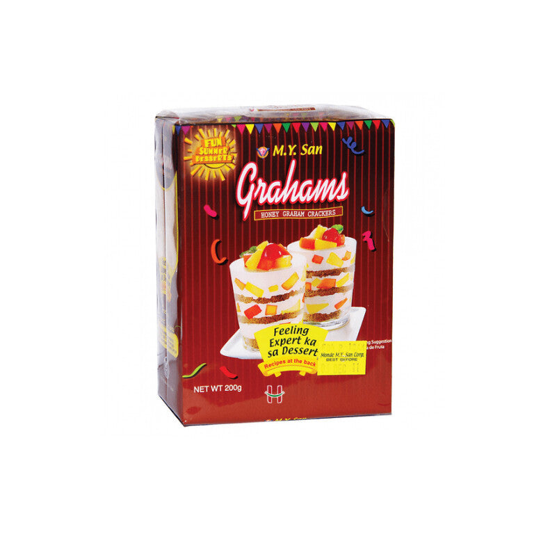 SL0172 M.Y SAN GRAHAM CRACKERS "HONEY" 200G – Kitchen Convenience ...